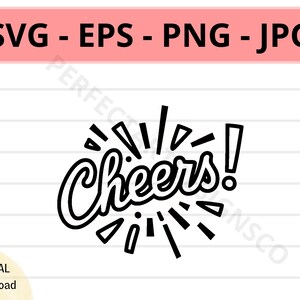 Cheers Symbol Svg Cutfile, Cheers Sign, Cheers Icon, Cheers Cutting Svg ...