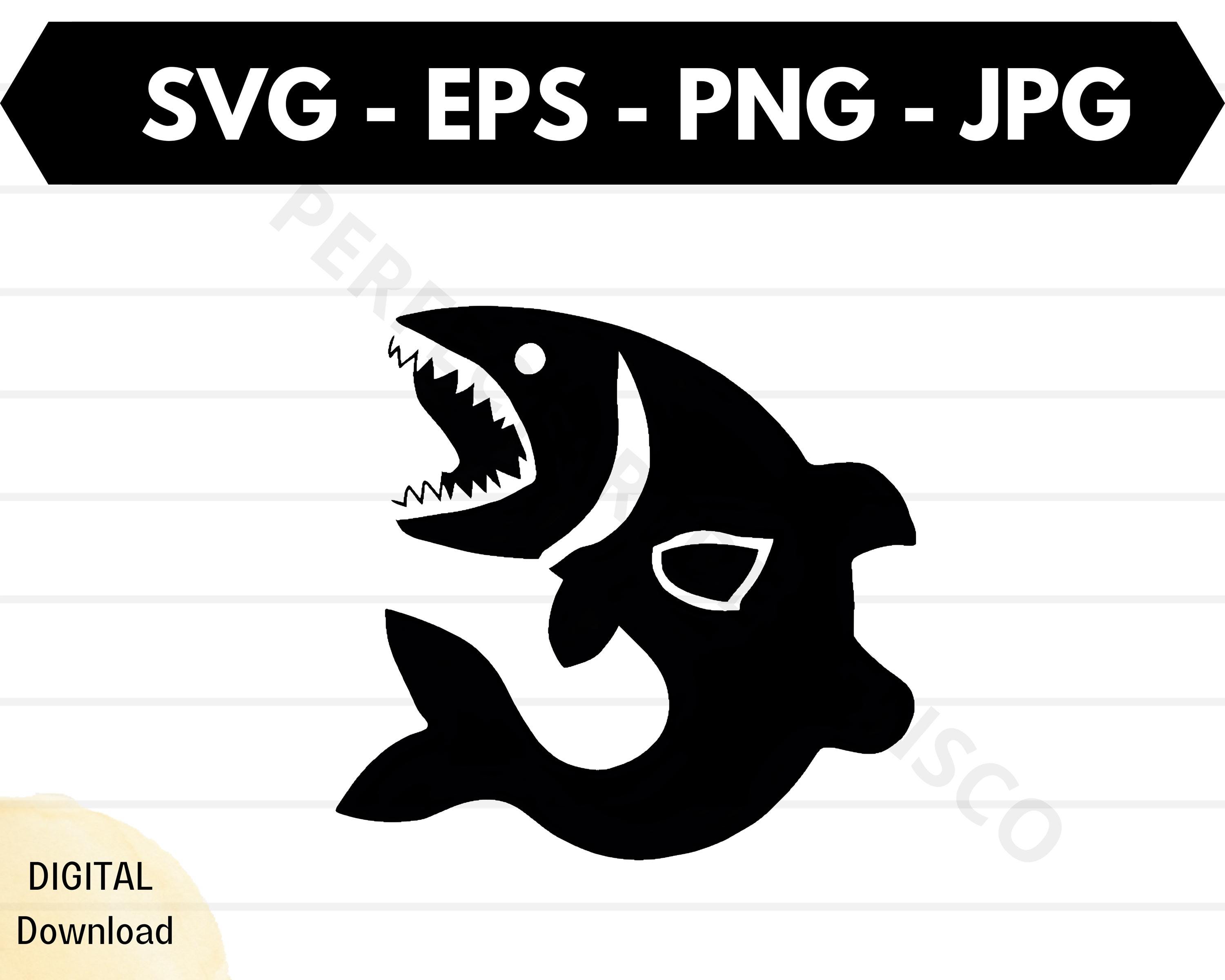 Piranha Silhouette Svg File, Piranha Cutting Svg File for Cricut ...