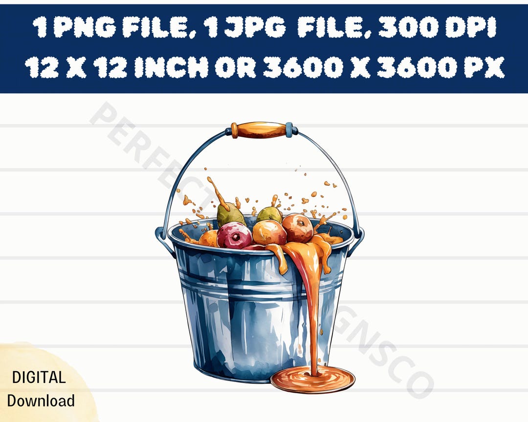 Bucket Filler Printable Watercolor Clipart, Bucket Filler High Quality ...