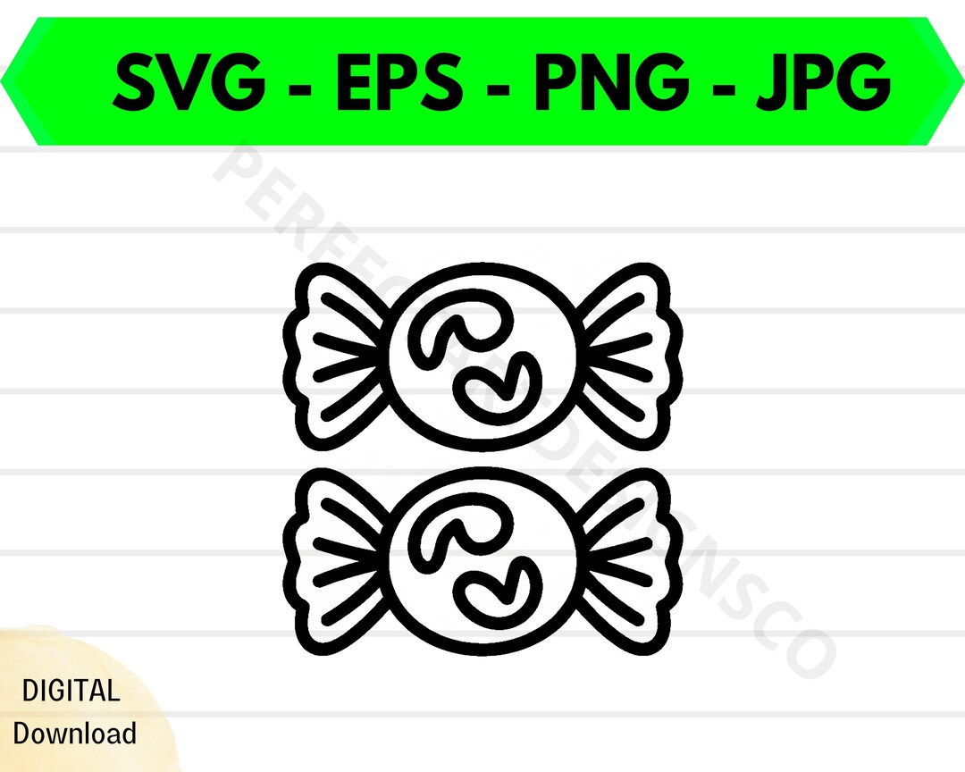 Mexican Candy Outline Svg File, Mexican Candy Cutting Svg File for ...