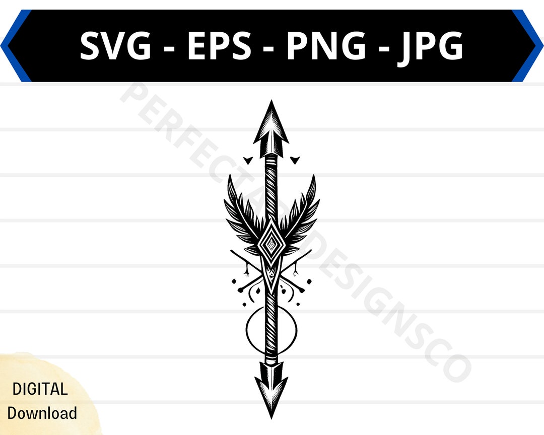 Arrow Vector Image Clipart, Arrow Svg Arrow Cutting File Cricut ...