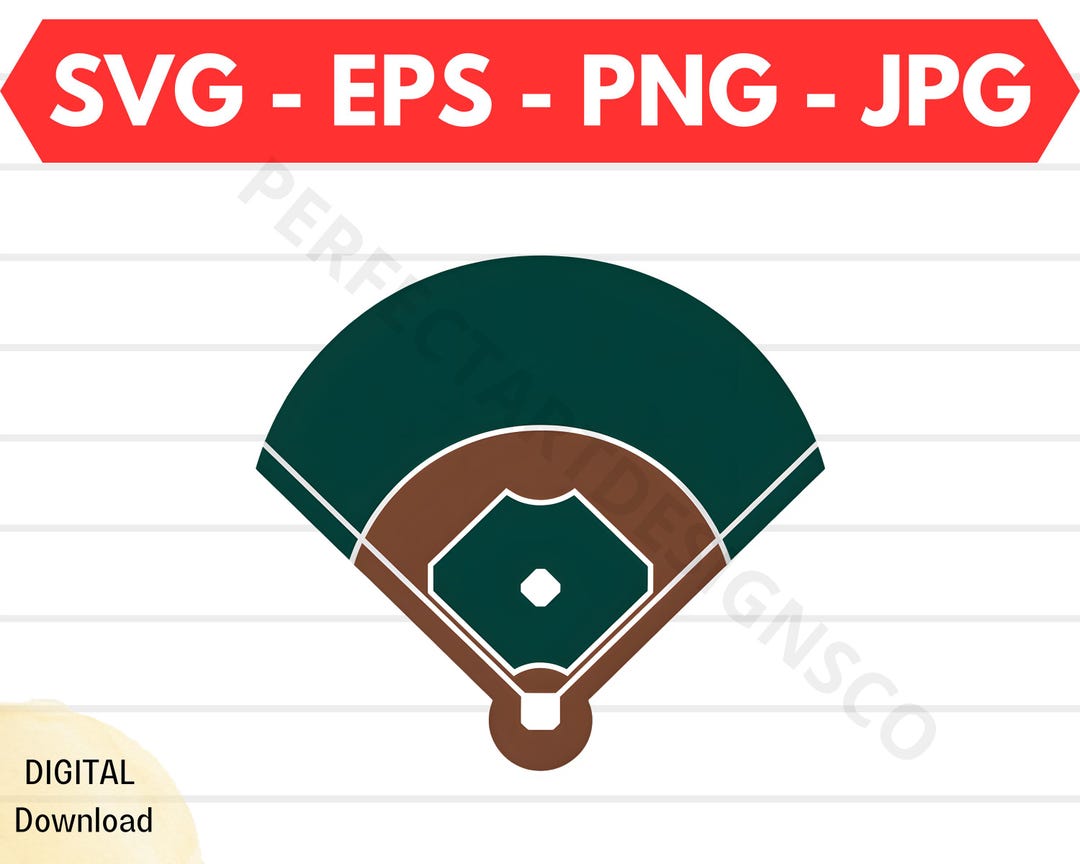Baseball Diamond Svg, Baseball Diamond Png Clipart, Baseball Diamond ...