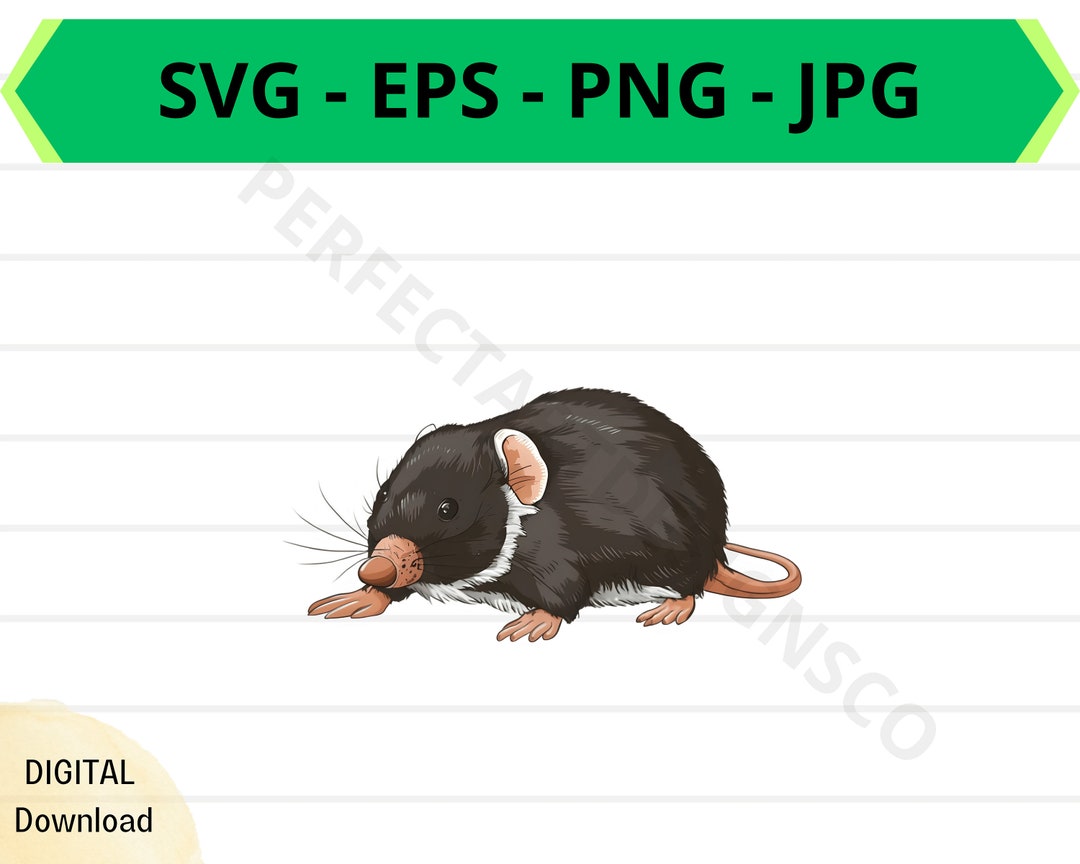 Mole Svg, Mole Clipart, Mole Svg for Shirt, Svg File for Cricut ...