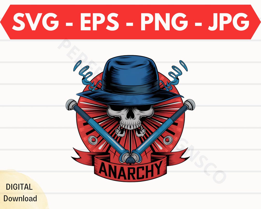 Anarchy Svg, Anarchy Vector, Anarchy Svg File for Cricut, Anarchy ...