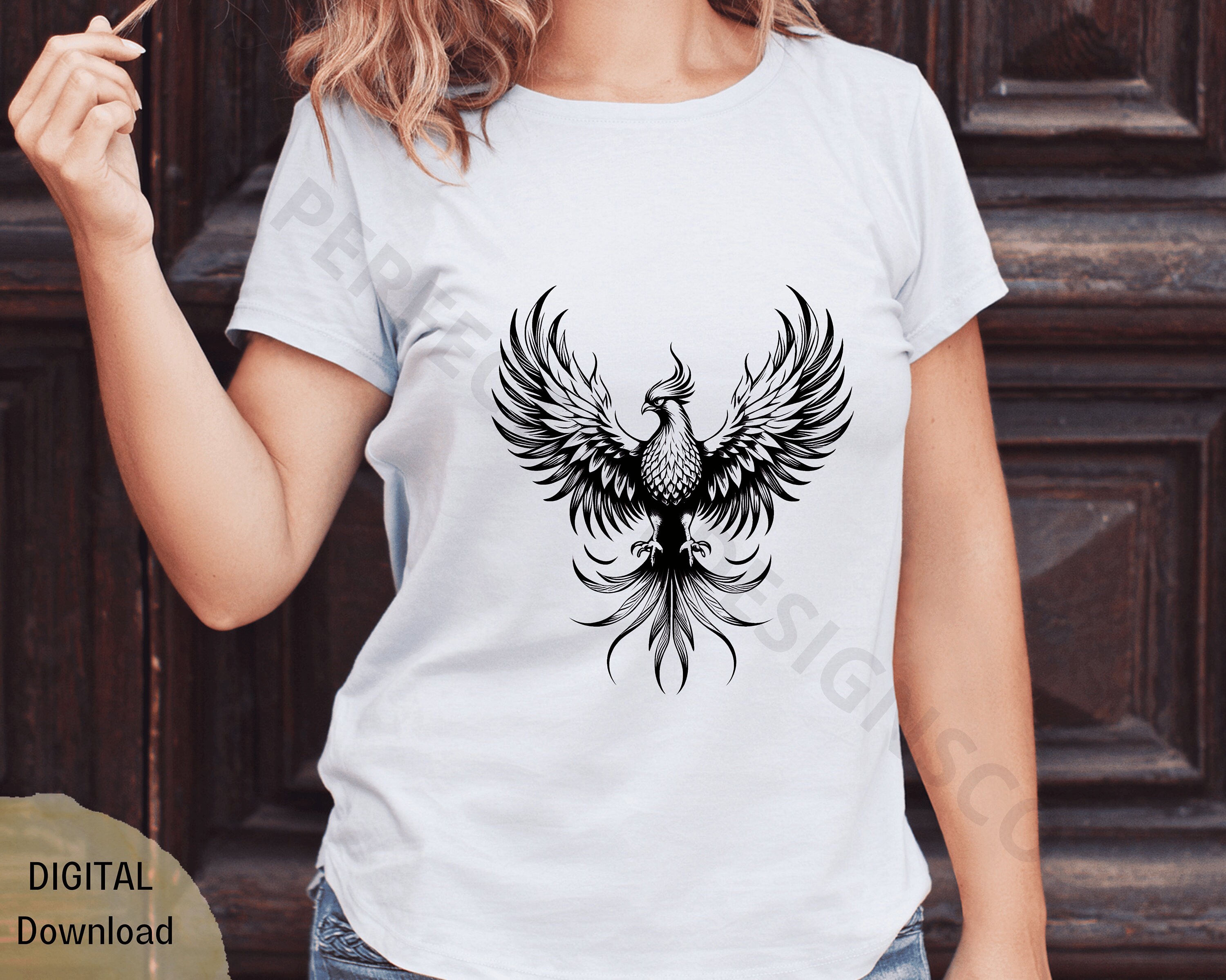 Phoenix God Vector Image Clipart, Phoenix God Svg Phoenix Cut File ...