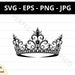 Tiara Vector Image Clipart, Tiara Svg Tiara Cutting File Cricut ...