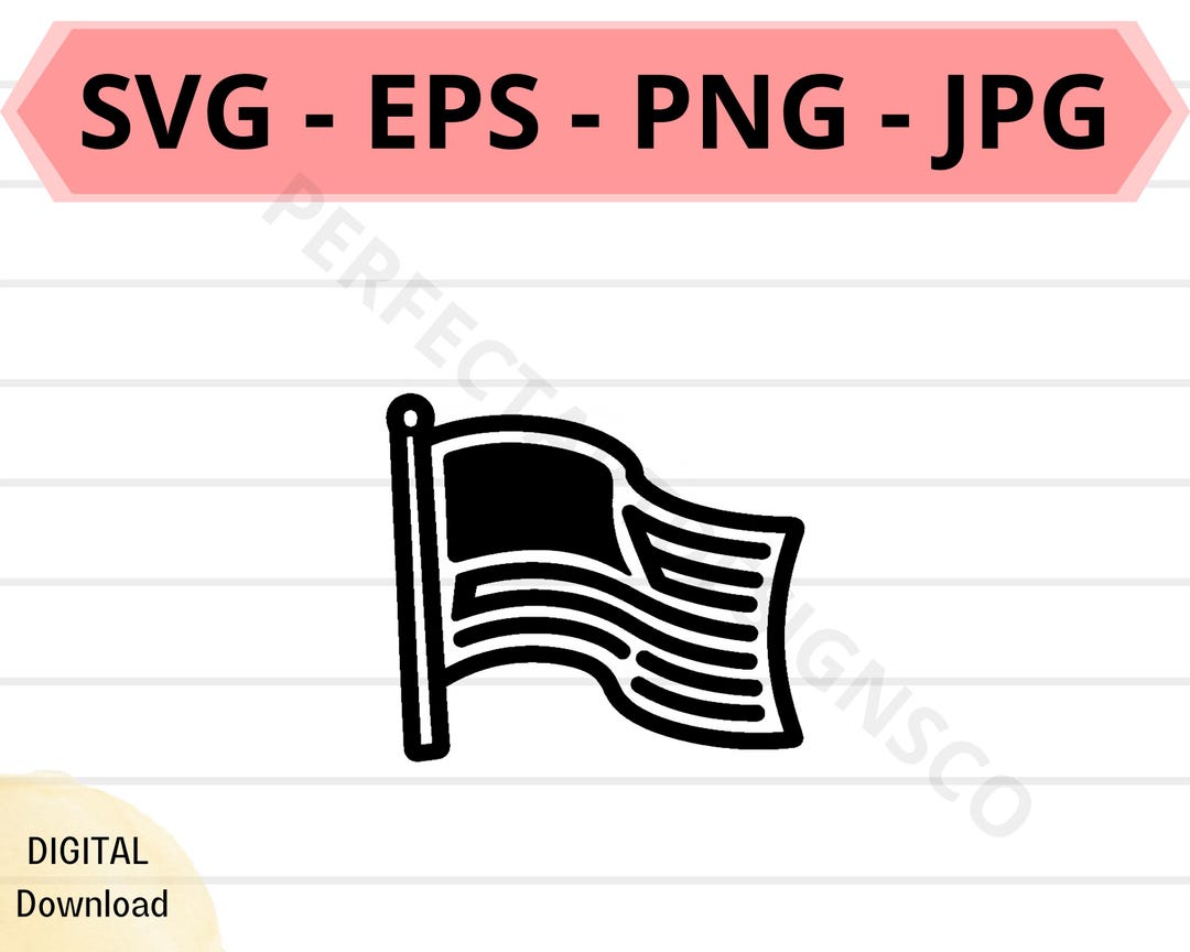 Patriotic Icon Svg Cut File for Cricut, Silhouette, Patriotic Sign ...