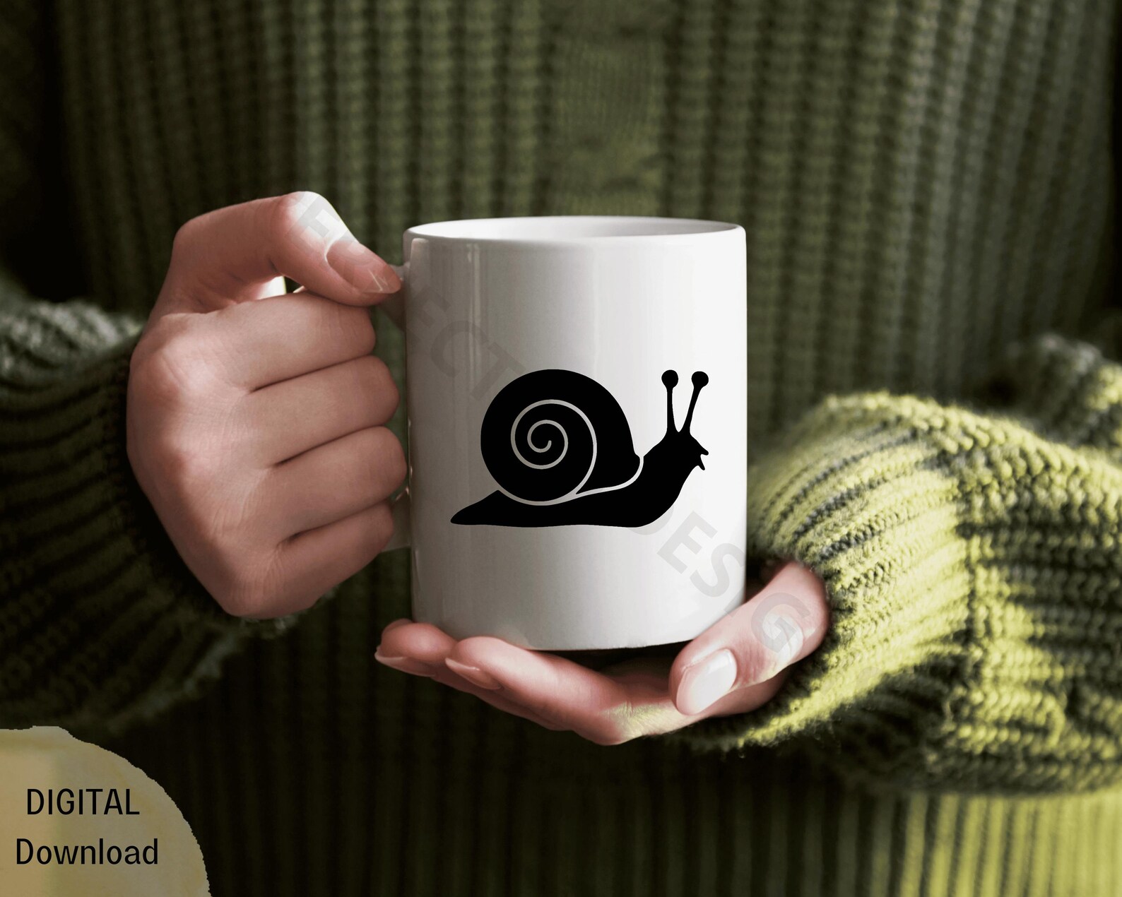 Snail Silhouette Svg File, Snail Cutting Svg File for Cricut, Snail ...