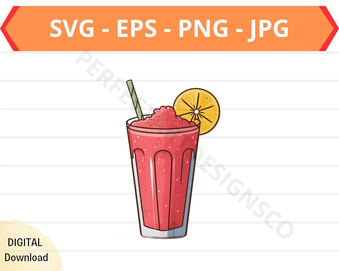 Smoothie Glass Svg, Smoothie Glass Clipart, Smoothie Glass Svg for ...