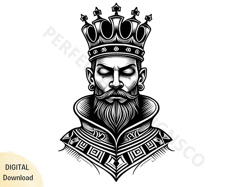 King Vector Image Clipart, King Svg Cutting File Cricut Silhouette ...