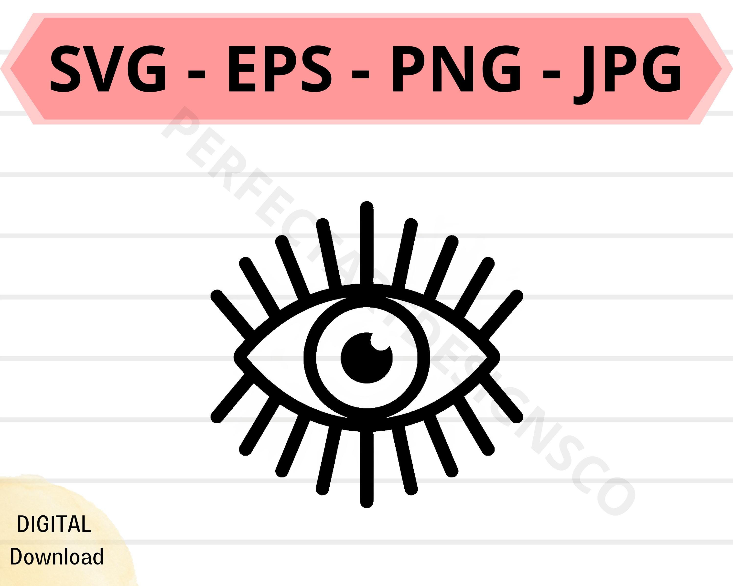 Evil Eye Symbol Svg Cutfile, Evil Eye Sign, Evil Eye Icon, Evil Eye ...