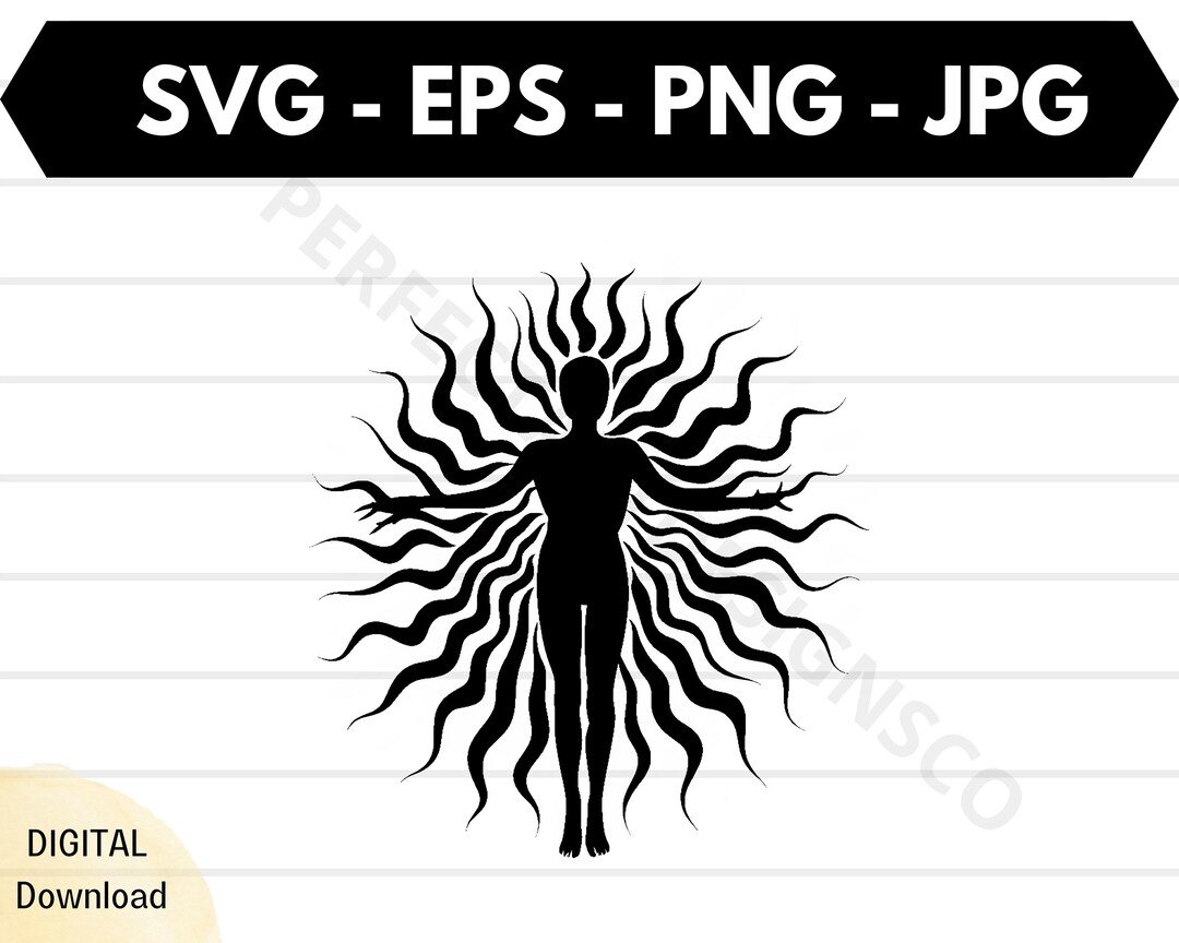 Soul Silhouette Svg, Soul Outline, Soul Cricut, Soul Printable, Soul ...