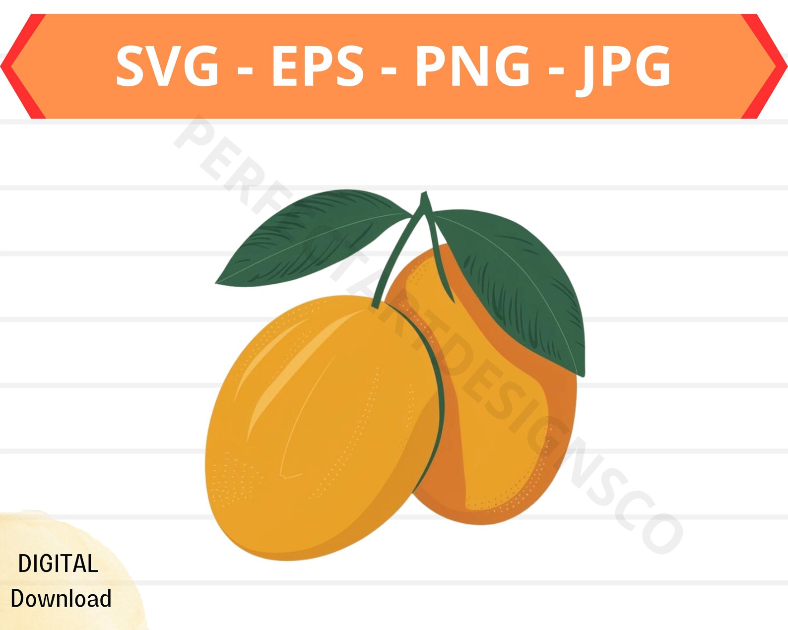 Mango Svg, Mango Fruit Clipart, Mango Svg for Shirt, Svg File for ...