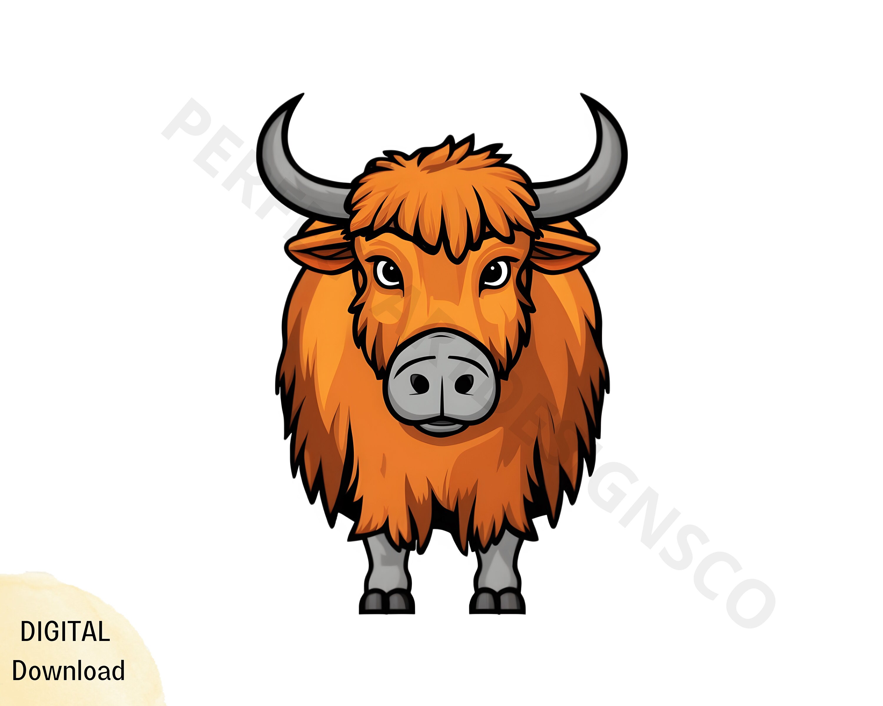 Yak Svg, Yak Clipart, Yak Svg for Shirt, Svg File for Cricut ...