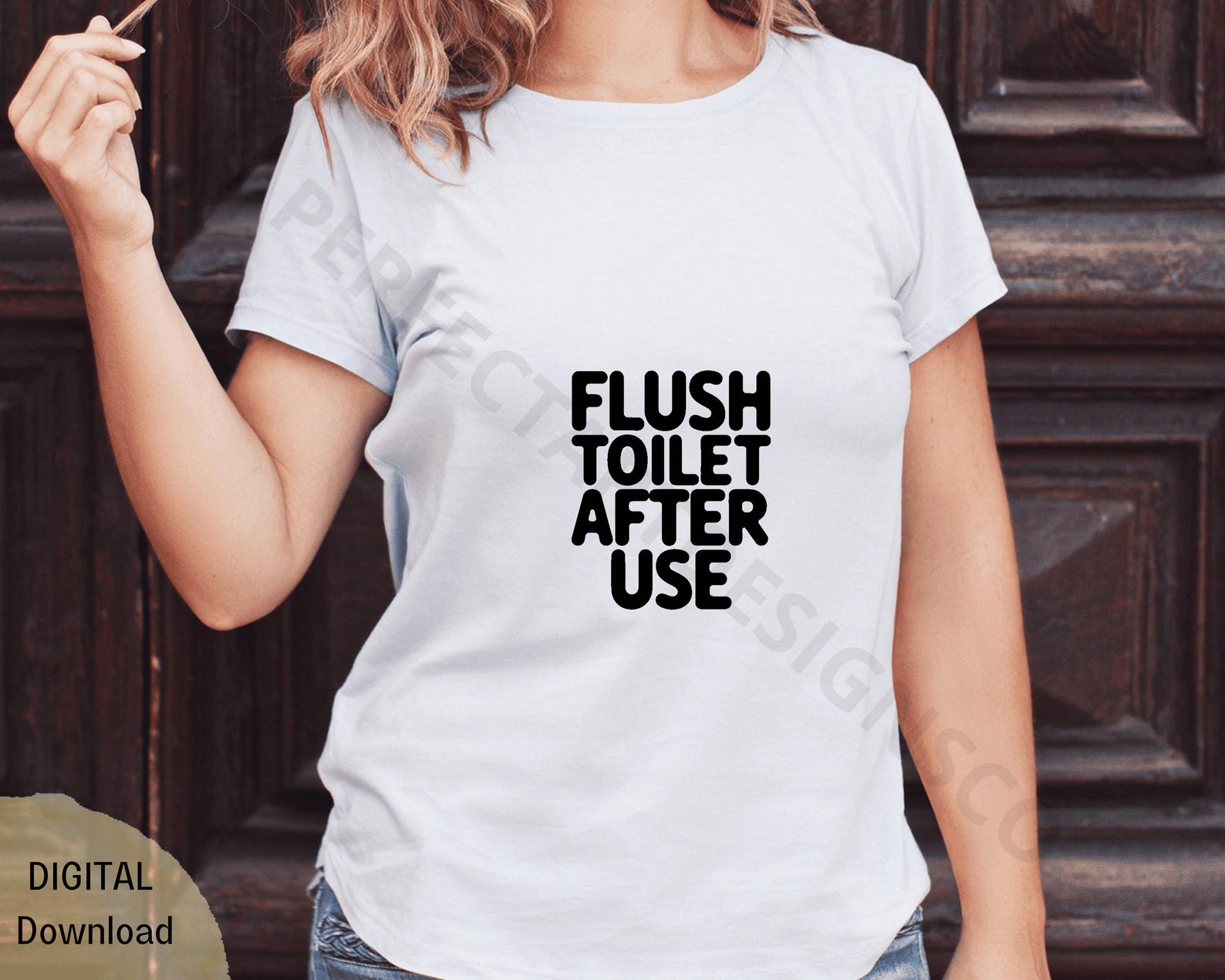 Flush the Toilet After Use Icon Svg Cut File, Flush the Toilet After ...