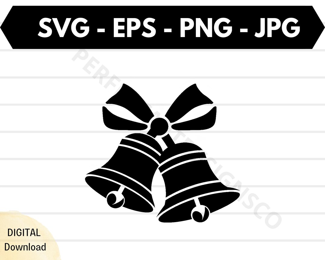 Sleigh Bells Silhouette Svg, Sleigh Bells Cricut, Sleigh Bells Shirt ...