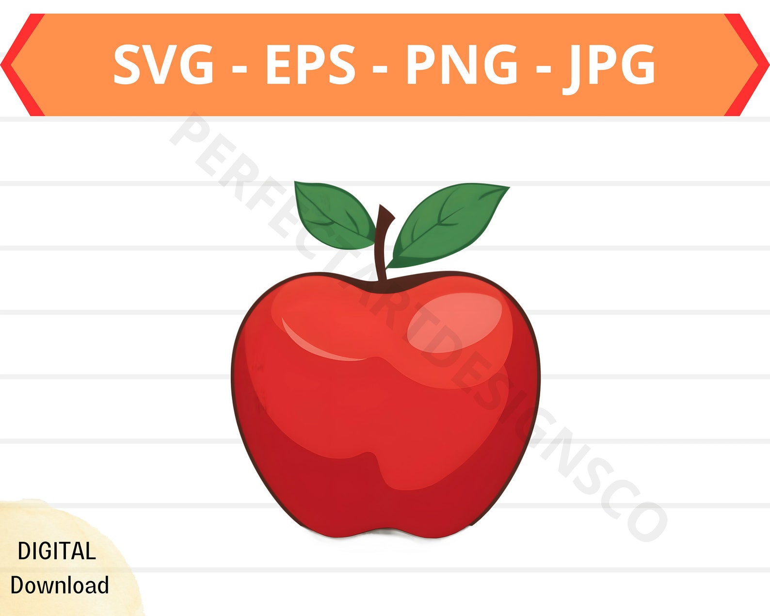 Apple Svg, Apple Fruit Clipart, Apple Svg for Shirt, Svg File for ...