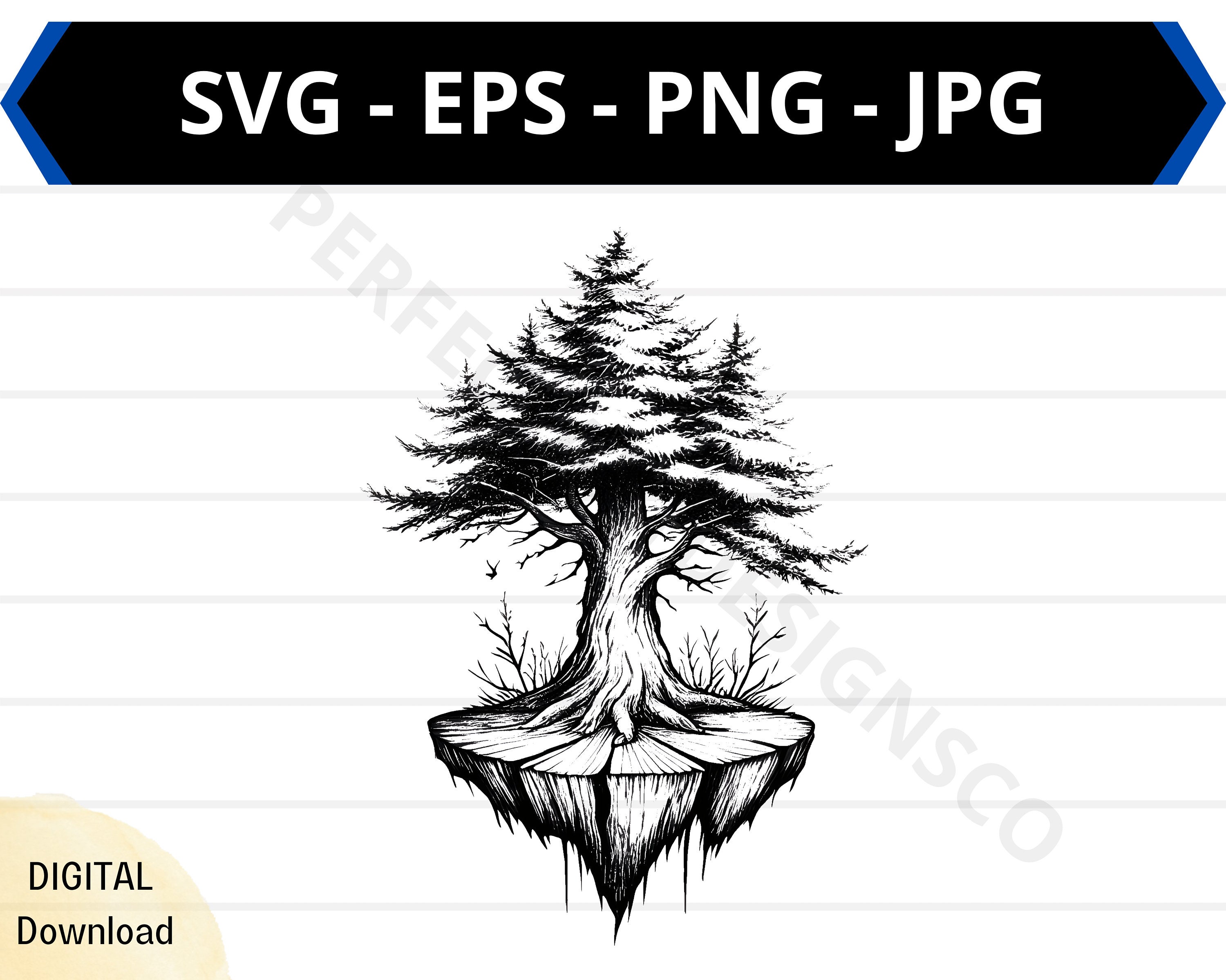 Tree Stump Vector Image Clipart, Tree Stump Svg Tree Stump Cutting File ...