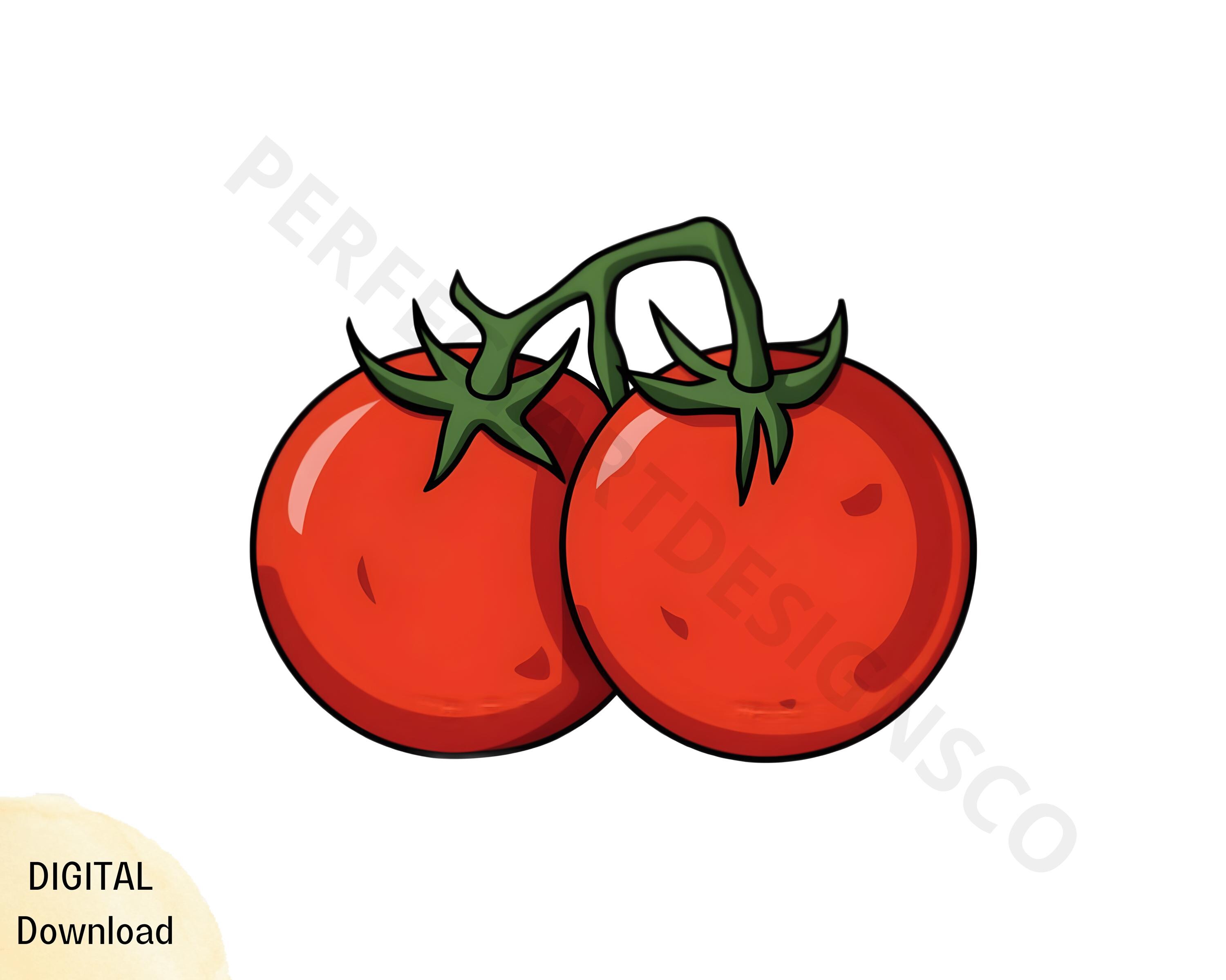 Tomato Svg, Tomato Vegetable Clipart, Tomato Svg for Shirt, Svg File ...