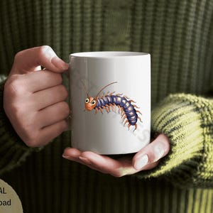 Centipede Watercolor Clipart, Centipede Watercolor Png Transparent ...