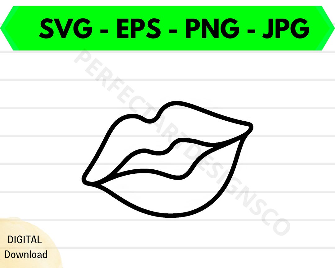 Kiss Outline Svg, Kiss Cricut Cutfile, Kiss Shirt Design, Kiss Clipart ...