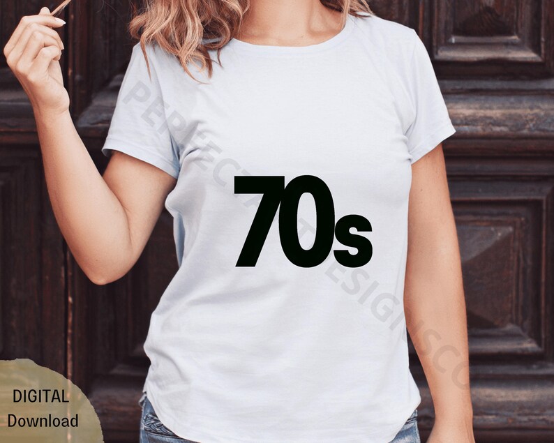 70s Silhouette Svg, 70s Cricut, 70s Shirt Design, 70s Clipart Printable ...