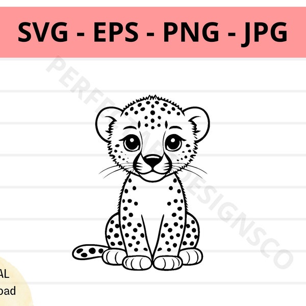 Cheetah Cub - Etsy