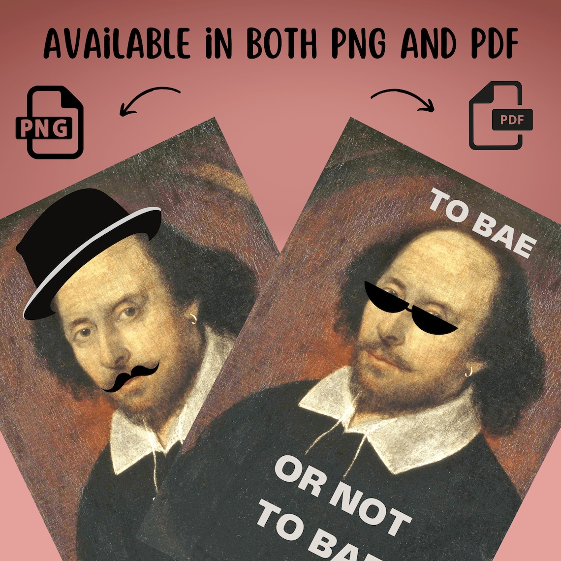 Funny Shakespeare English Poster Set Bundle of 6 Funny - Etsy