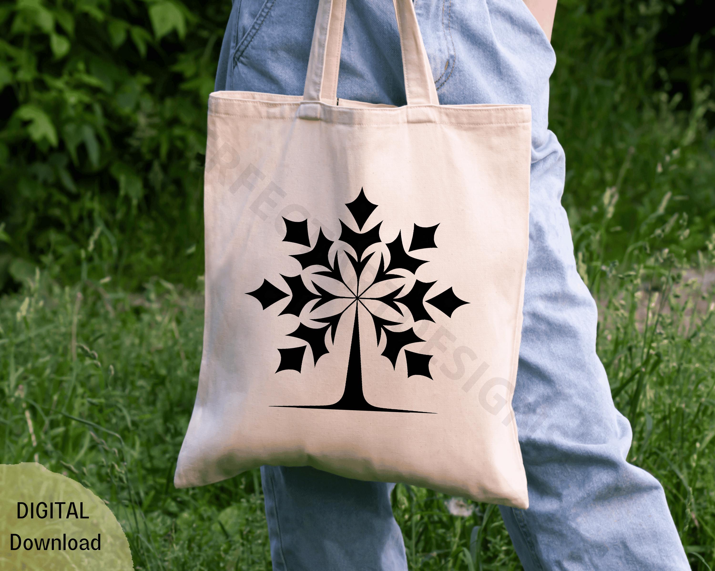 Holly Tree Silhouette Svg File, Holly Tree Cutting Svg File for Cricut ...