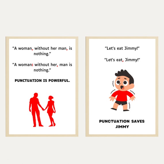 Funny Punctuation Posters