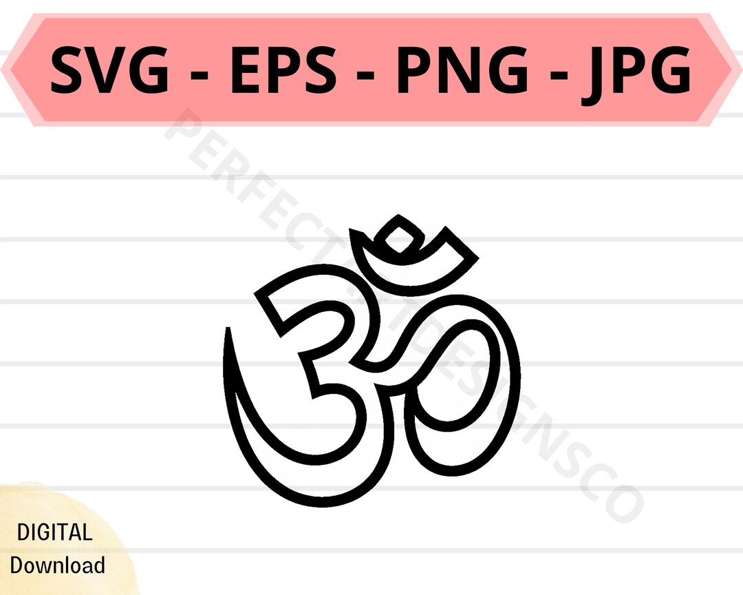 Halal Om Symbol Svg Cutfile, Halal Om Sign, Halal Om Icon, Halal Om ...