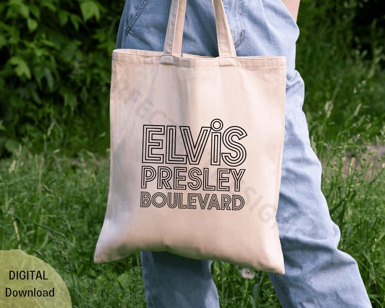 Elvis Presley Boulevard Icon Svg Cut File for Cricut, Silhouette, Elvis ...