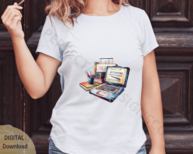 Accounting Watercolor Png Printable Download, Accounting High Quality ...