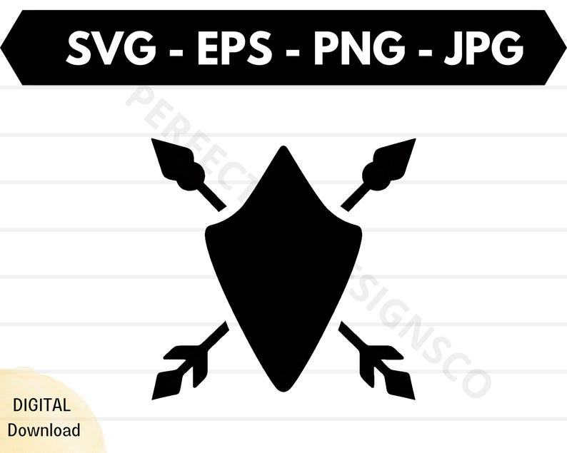Arrowhead Silhouette Svg File, Arrowhead Cutting Svg File for Cricut, Arrowhead Outline Clipart ...