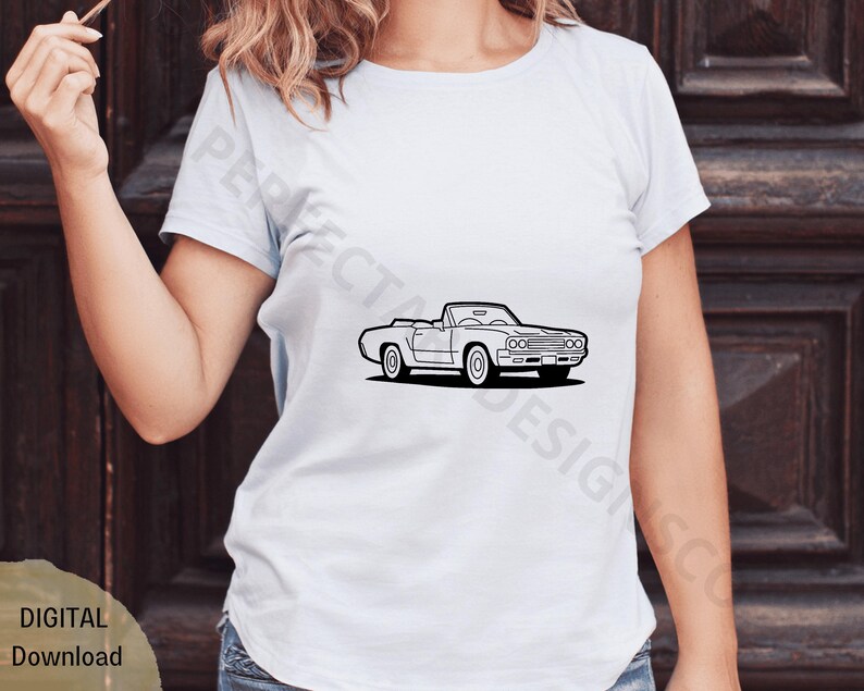 Convertible Outline Svg, Convertible Clipart, Convertible Svg for Shirt ...
