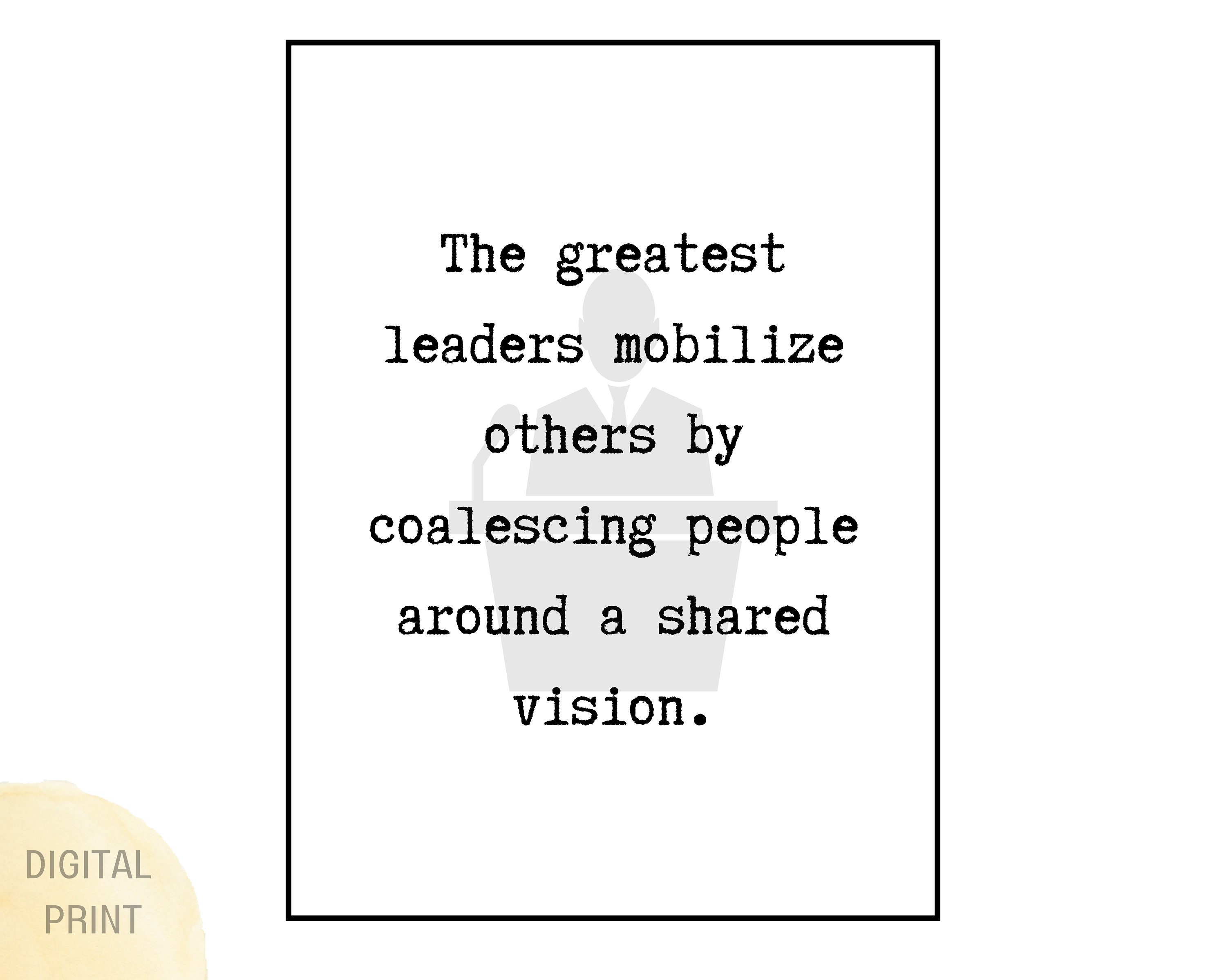 Leadership Quotes, Printable Wall Art, Set of 71 Prints, Leadership ...