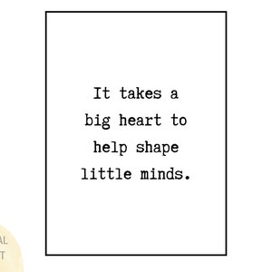 Teacher Inspirational Quotes Wall Art Set, 51 Motivational Classroom ...