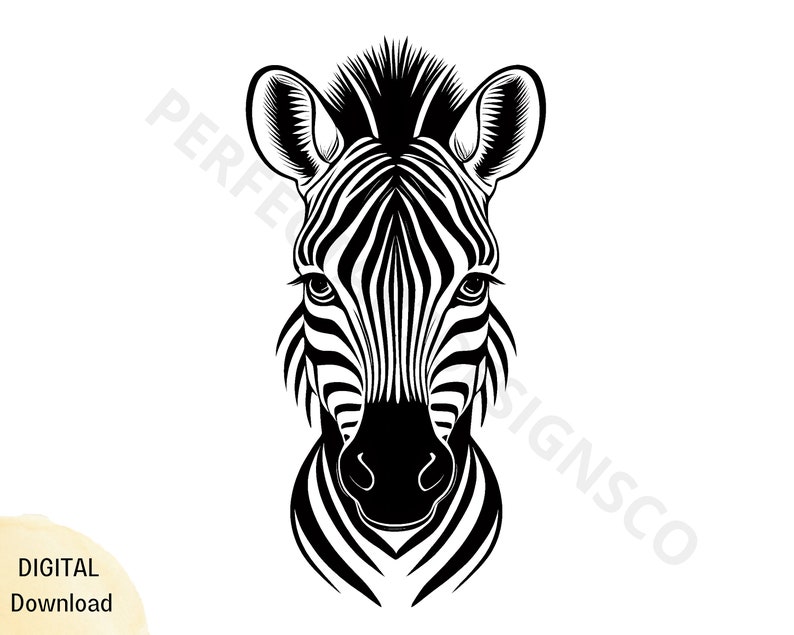Zebra Vector Image Clipart, Zebra Svg Zebra Cutting File Cricut ...