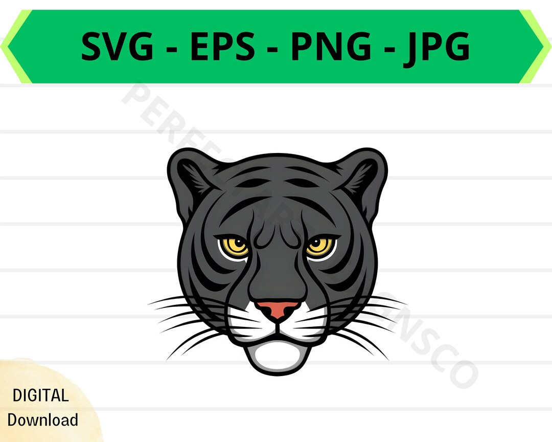 Panther Svg, Panther Clipart, Panther Svg for Shirt, Svg File for ...