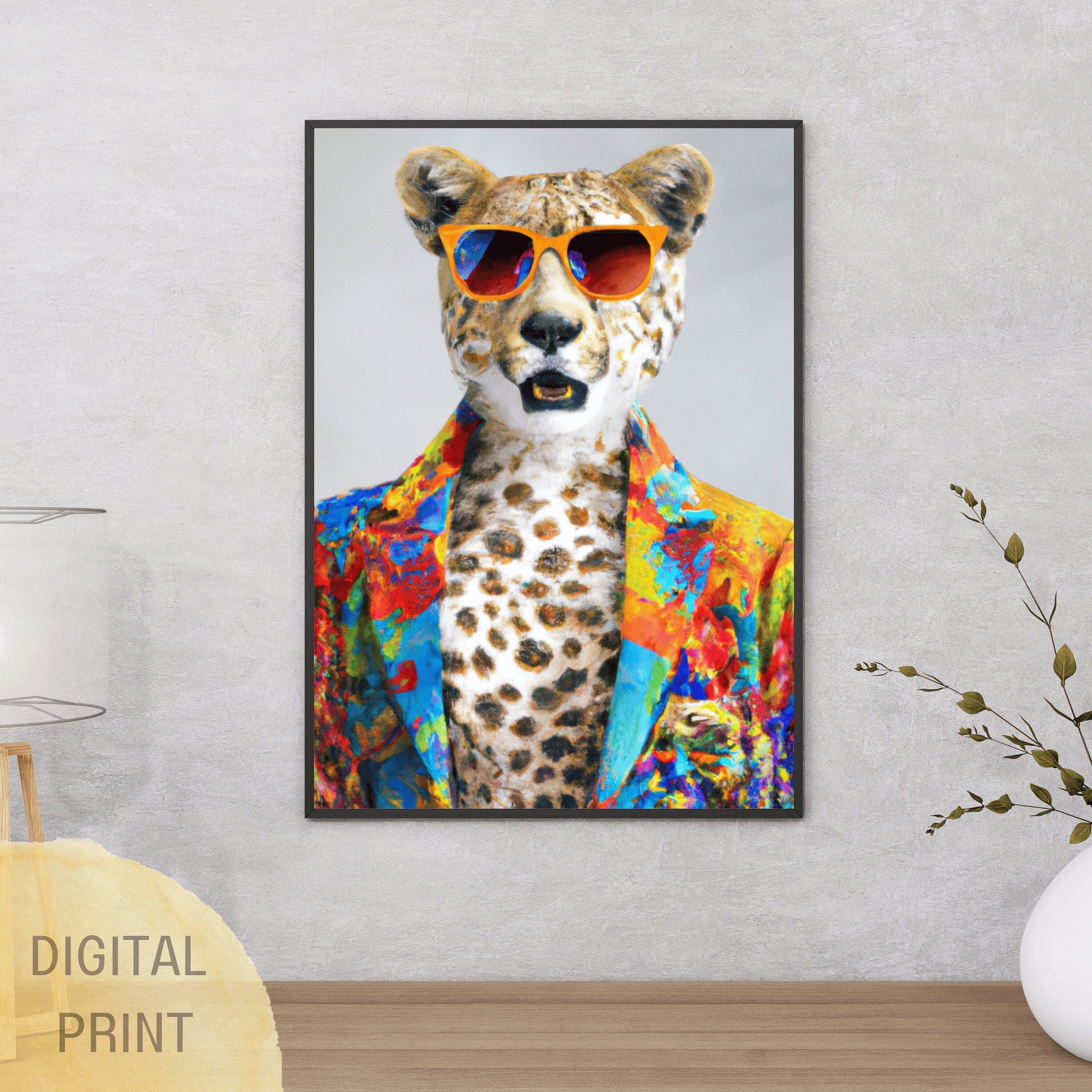 Full Body Paint Animal Print