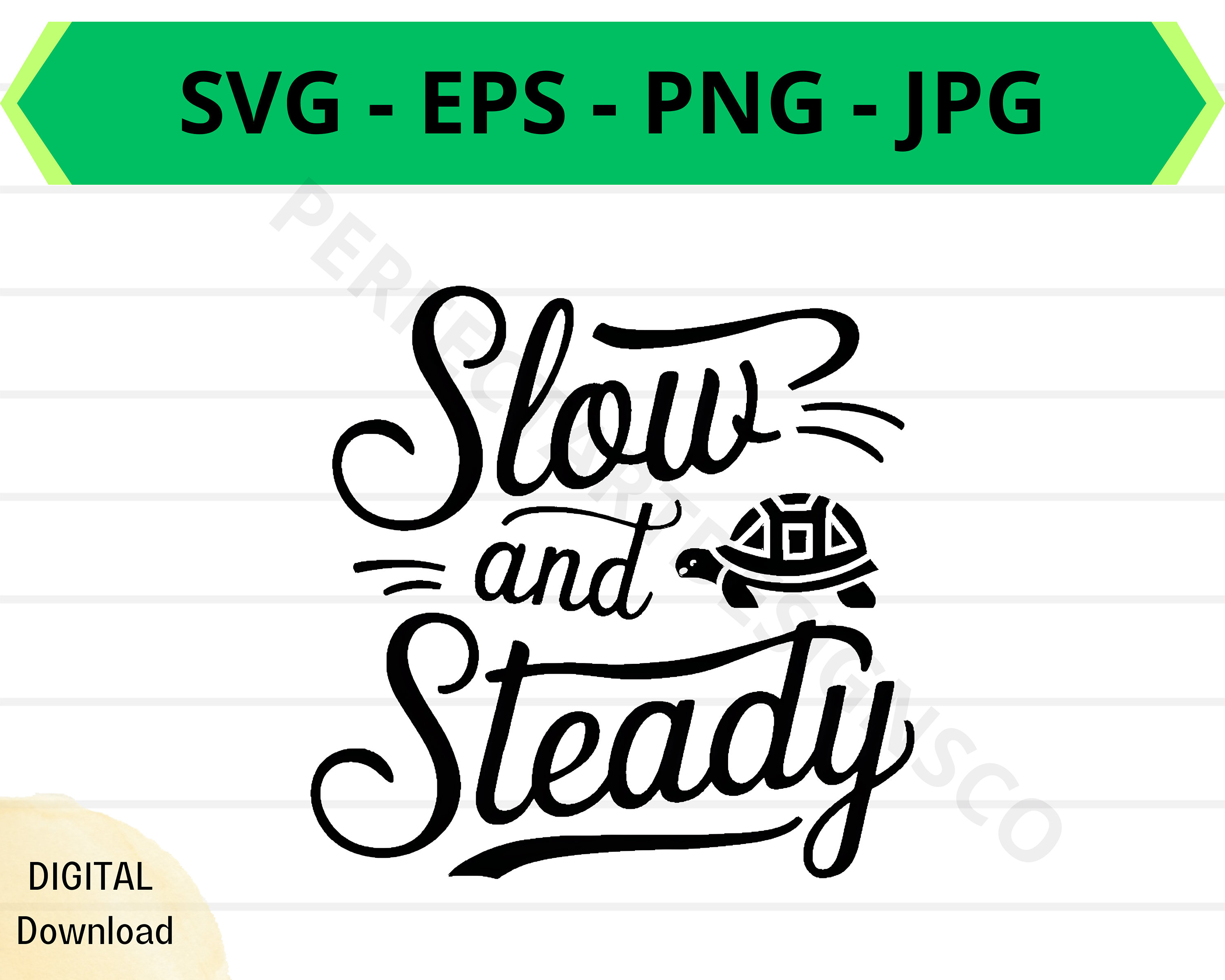 Slow and Steady Svg, Animal Svg for Shirts, Svg Files for Cricut ...
