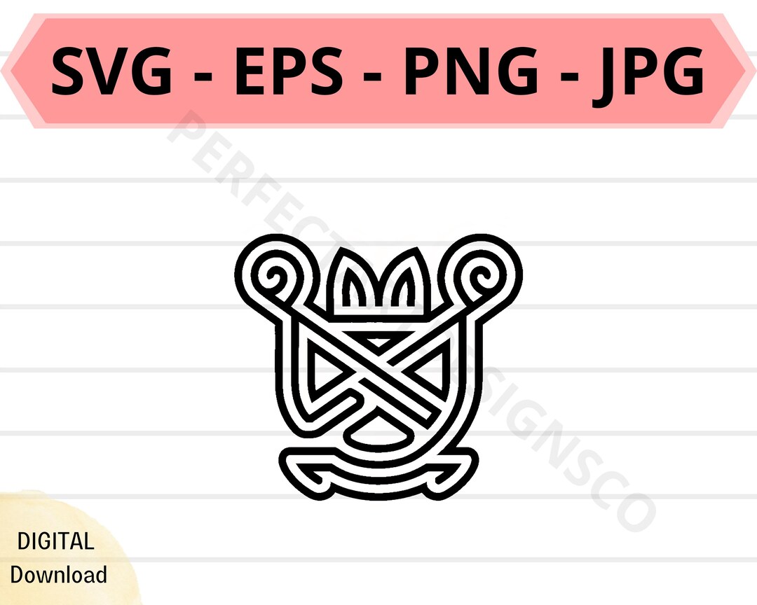 Hiraeth Icon Svg Cut File for Cricut, Silhouette, Hiraeth Sign Cutfile ...