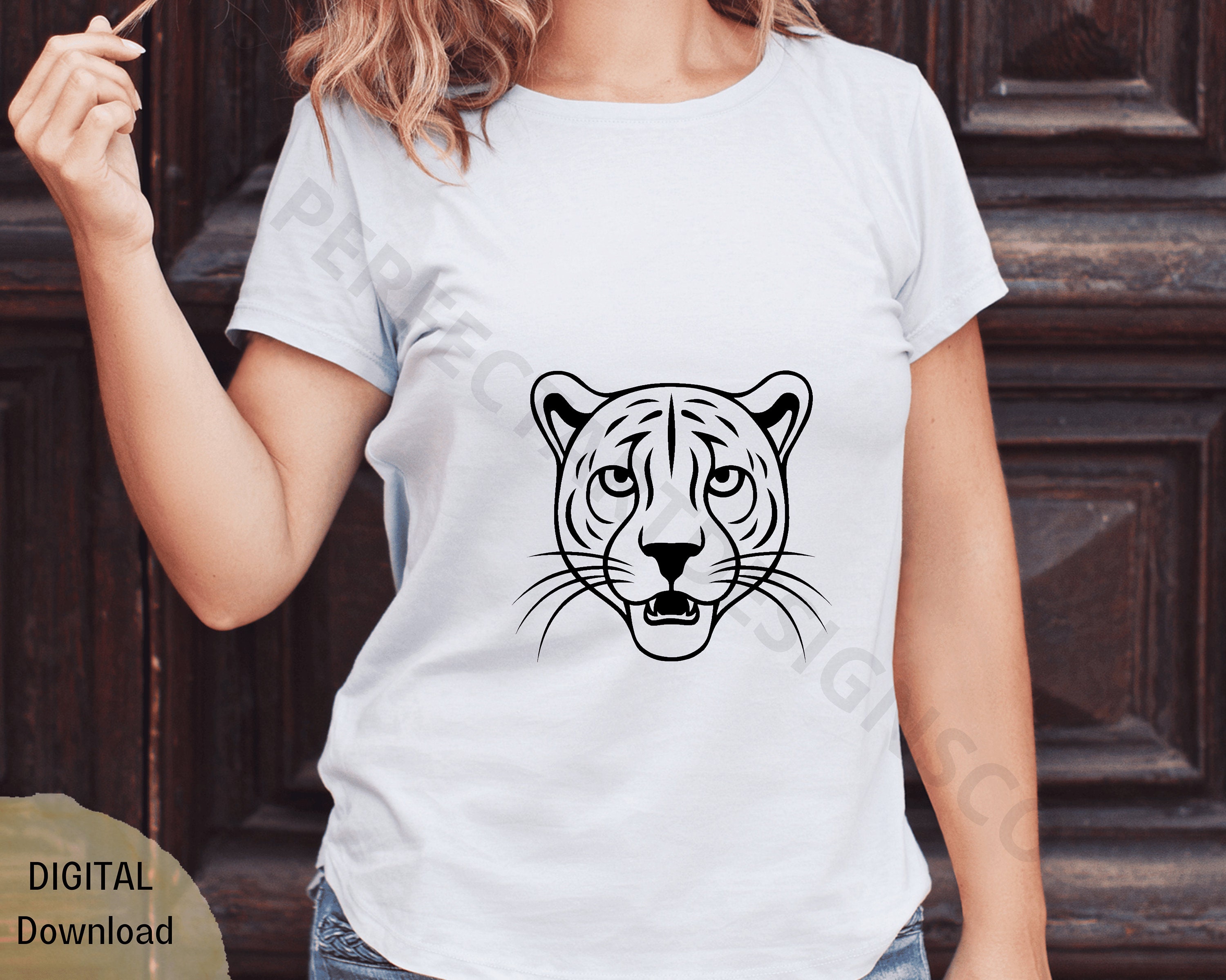 Panther Outline Svg, Panther Clipart, Panther Svg for Shirt, Svg File ...