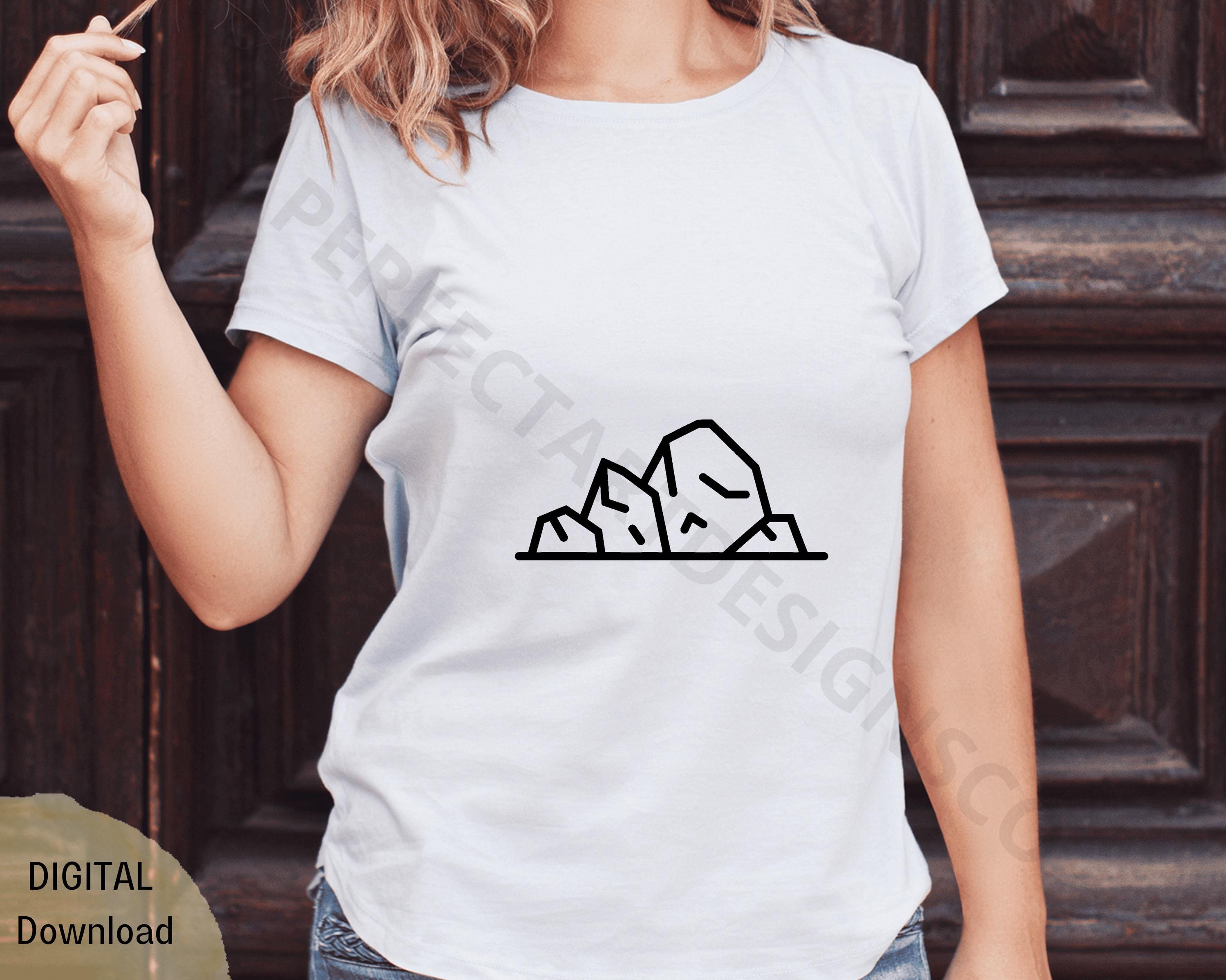 Rocks Icon Svg Cut File for Cricut, Silhouette, Rocks Sign Cutfile ...