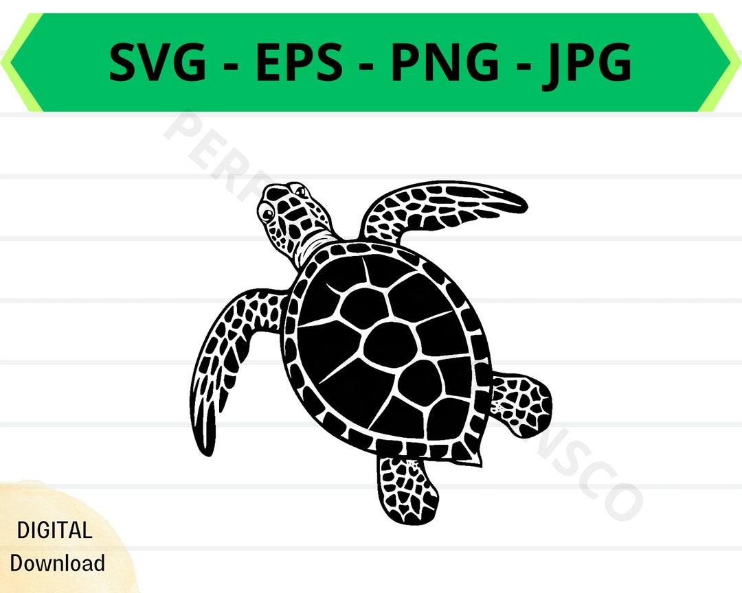 Sea Turtle Outline Svg, Sea Turtle Clipart, Sea Turtle Svg Shirt, Svg ...