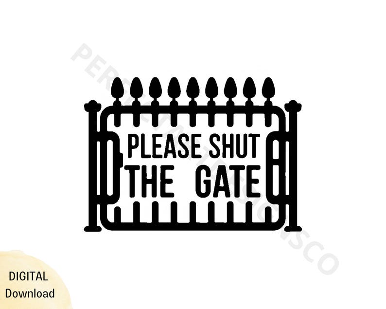 Señal de "Por favor, cierre la puerta" (SVG), icono de "Por favor ...
