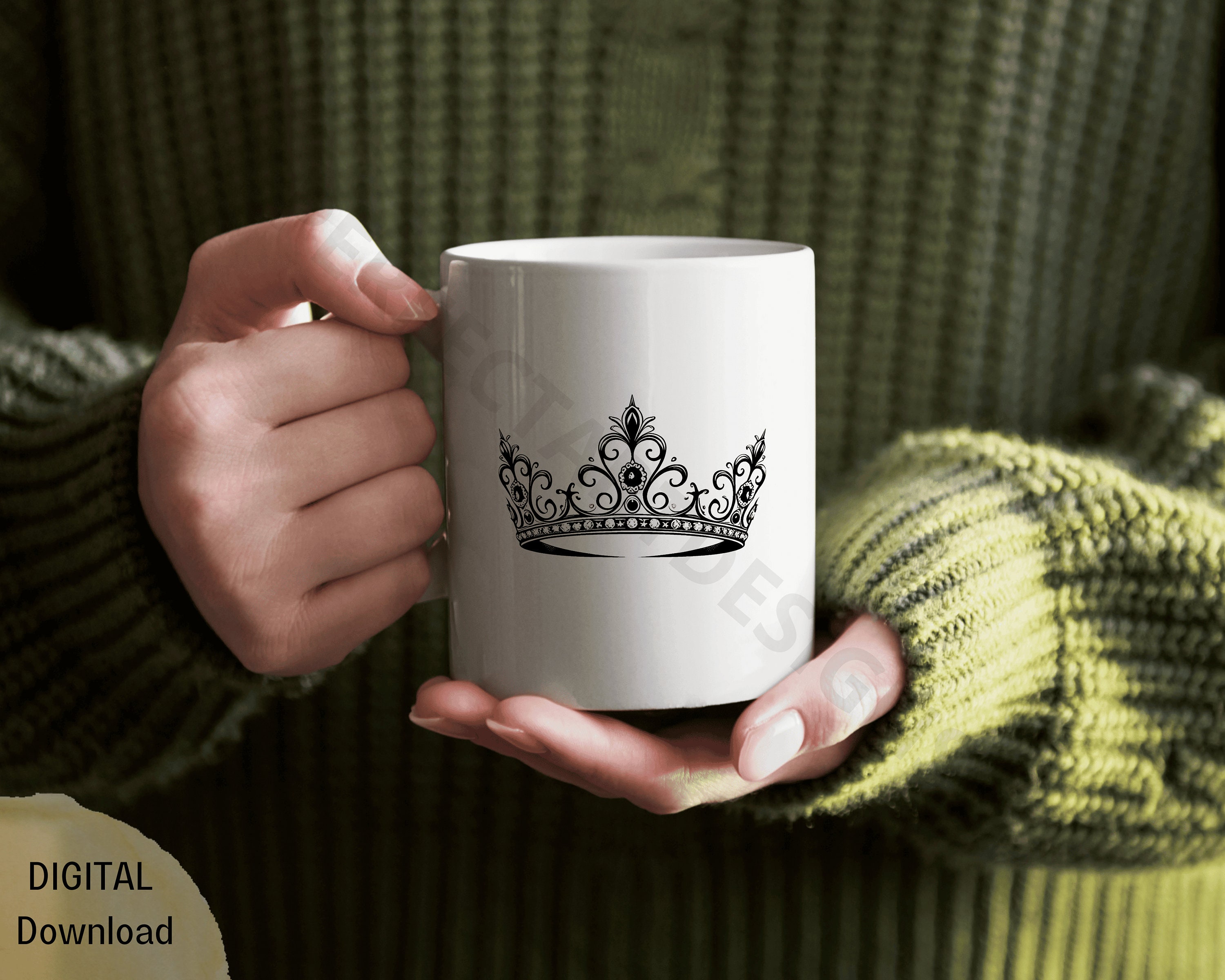 Tiara Vector Image Clipart, Tiara Svg Tiara Cutting File Cricut ...