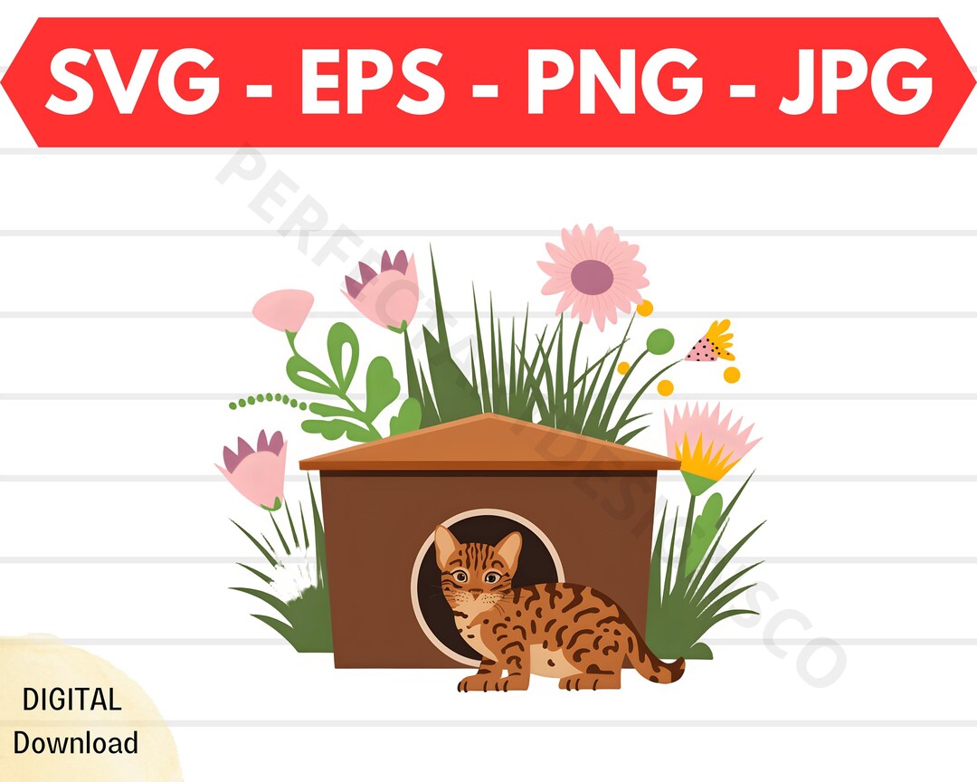 Litter Box Svg File for Cricut, Silhouette, Litter Box Clip Art, Litter ...