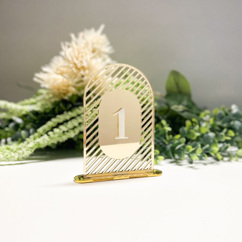 Acrylic Numbers - Etsy