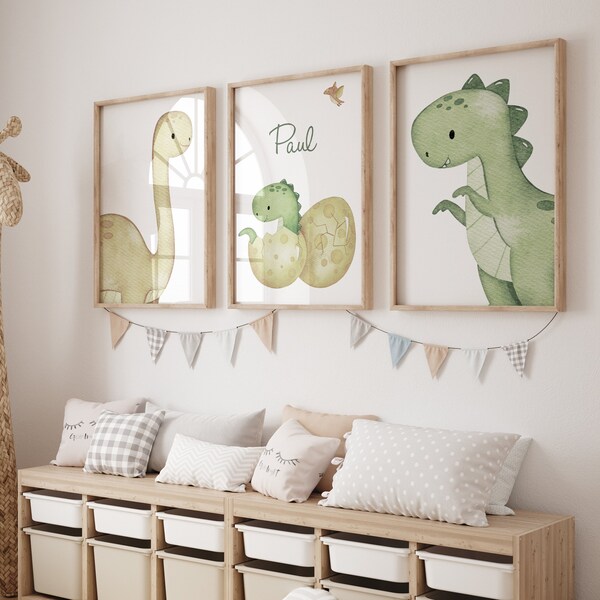 Dinosaur Poster - Etsy